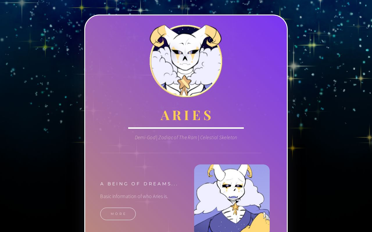 Aries!Sans Profile
